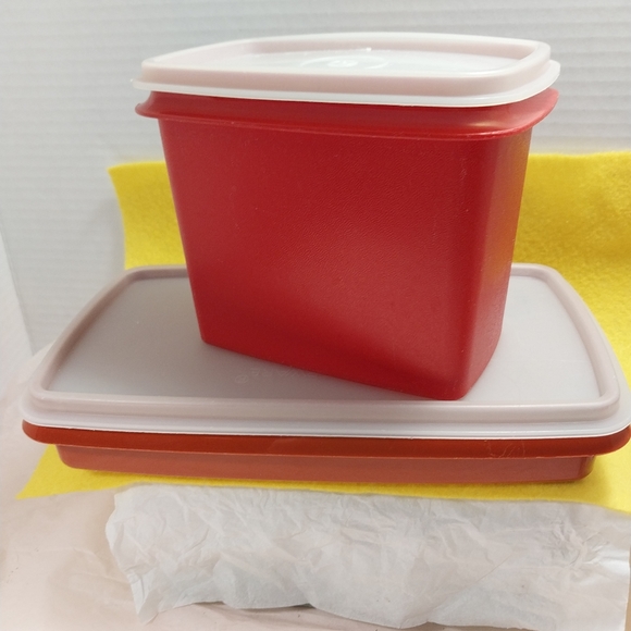 Kitchen | Vintage Red Tupperware | Poshmark